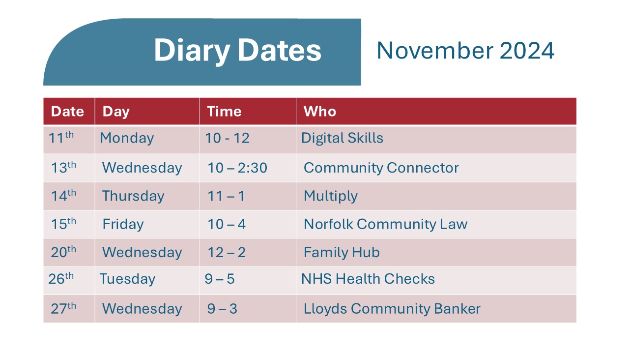 What’s On at the Phoenix – November 2024