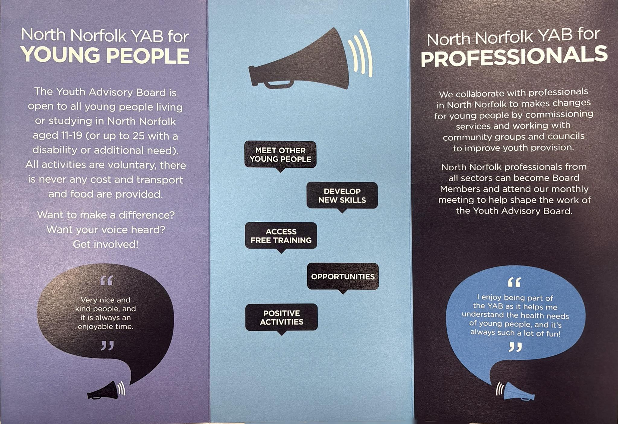 North Norfolk YAB Launches New Youth Club!